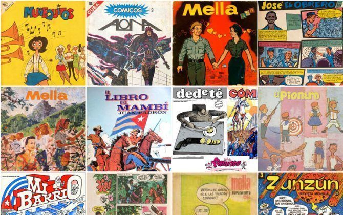 Cómics de la era Castro, expuestos en Texas